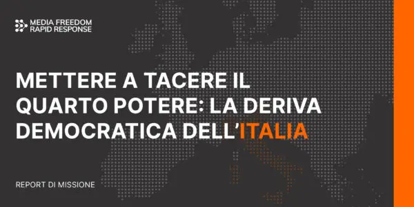 Mettere a tacere il quarto potere: la deriva democratica dell'Italia ...