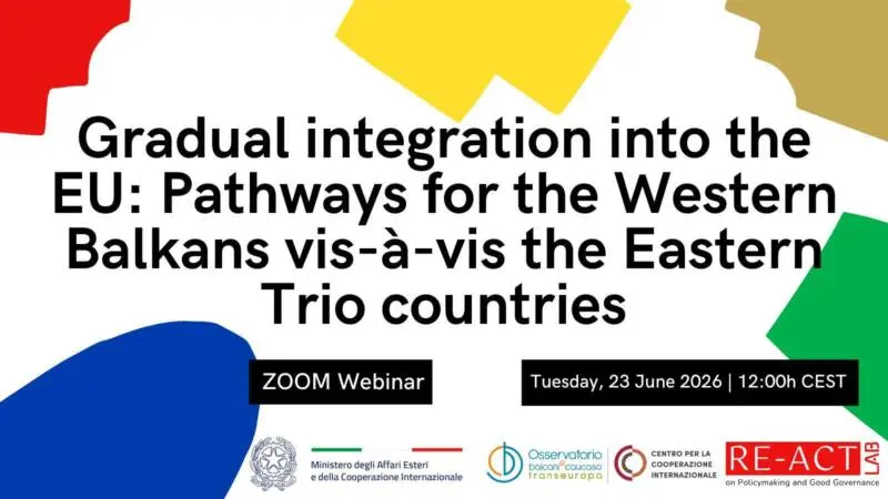 Webinar: Gradual integration into the EU: Pathways for Western Balkans ...